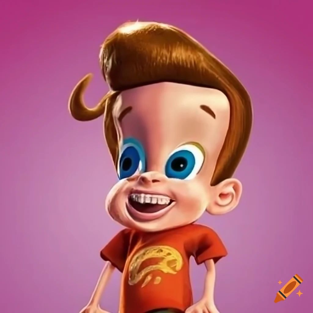 Character from jimmy neutron on Craiyon