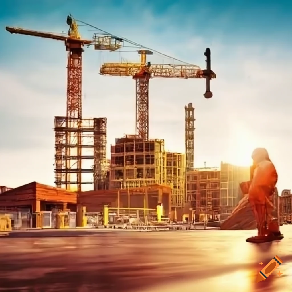 Construction site on Craiyon