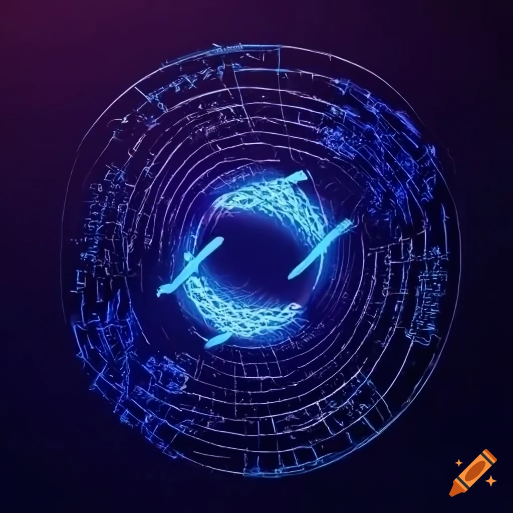 Circular business process with four main steps