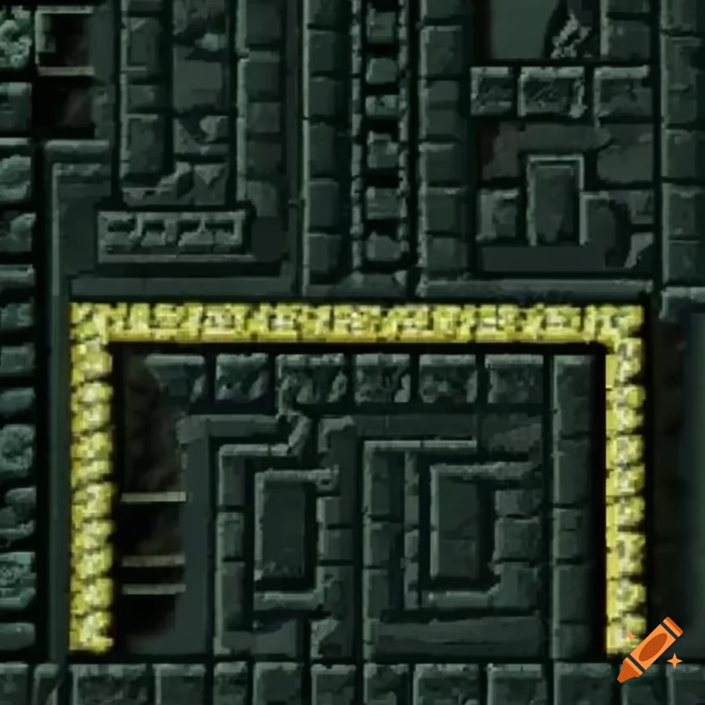 2d alien rock tiles from super metroid