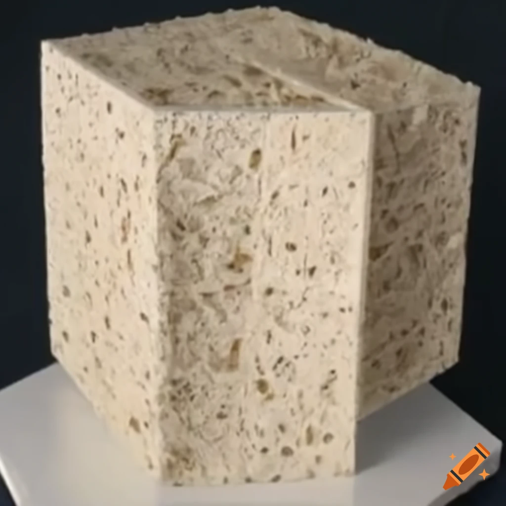 Abstract image of cubic structures