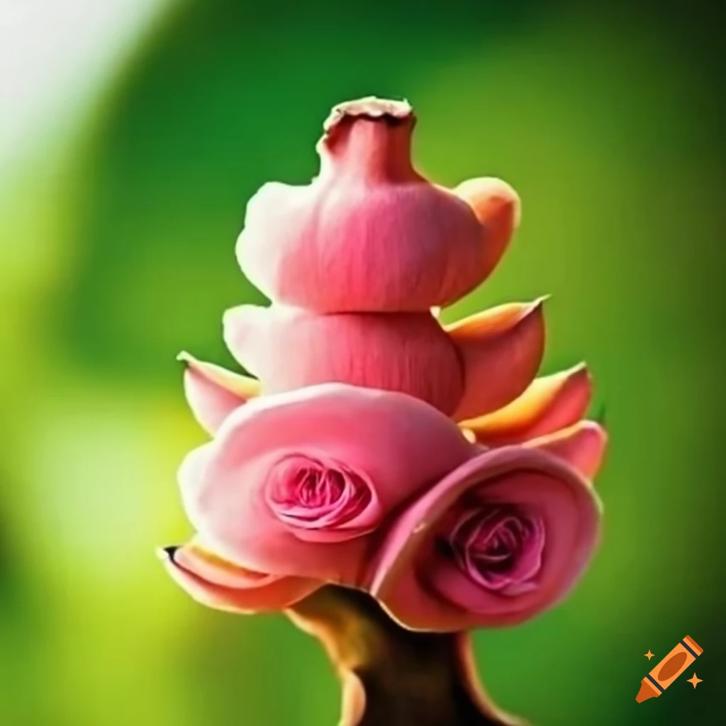 Funny description of bananas turning pink