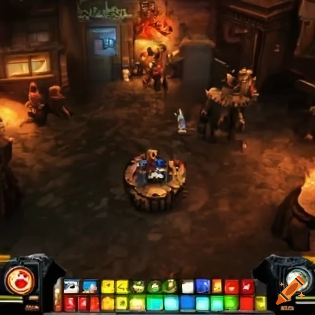 Image representing a fantastic gaming world