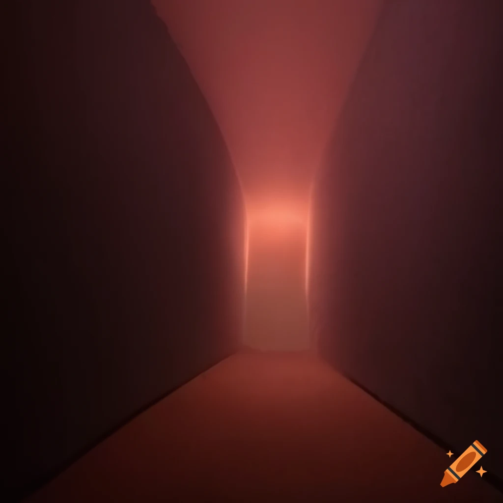 Conceptual art of a salmon in a liminal space on Craiyon