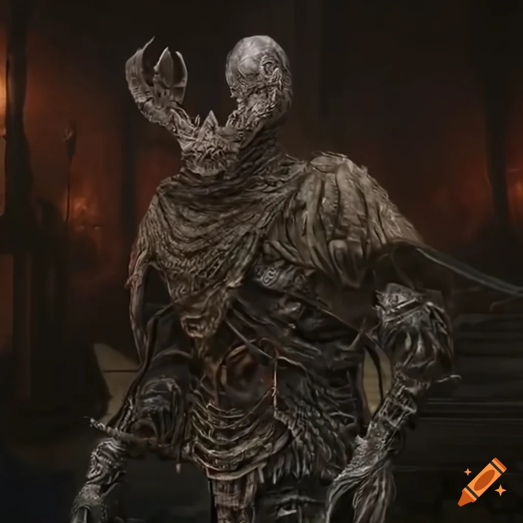 Intricate monster from elden ring