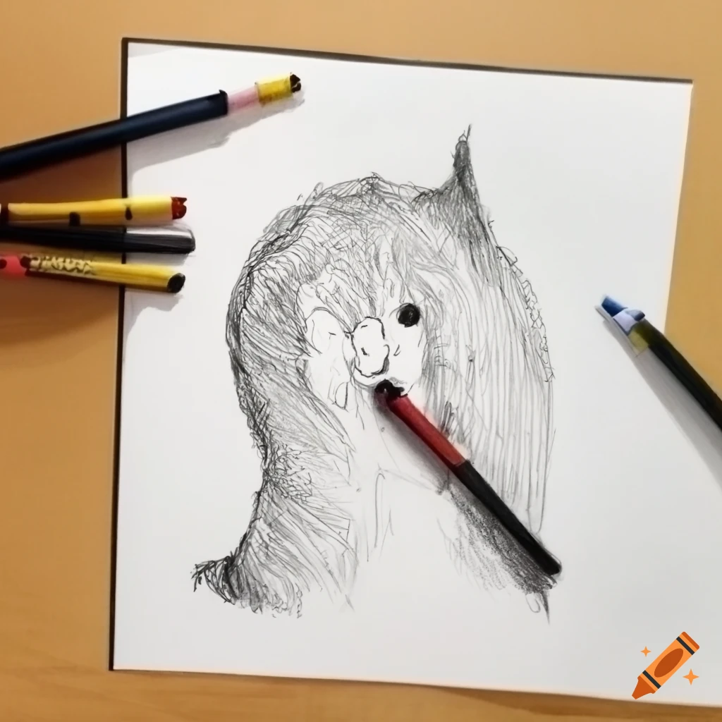 Creative exploration drawing