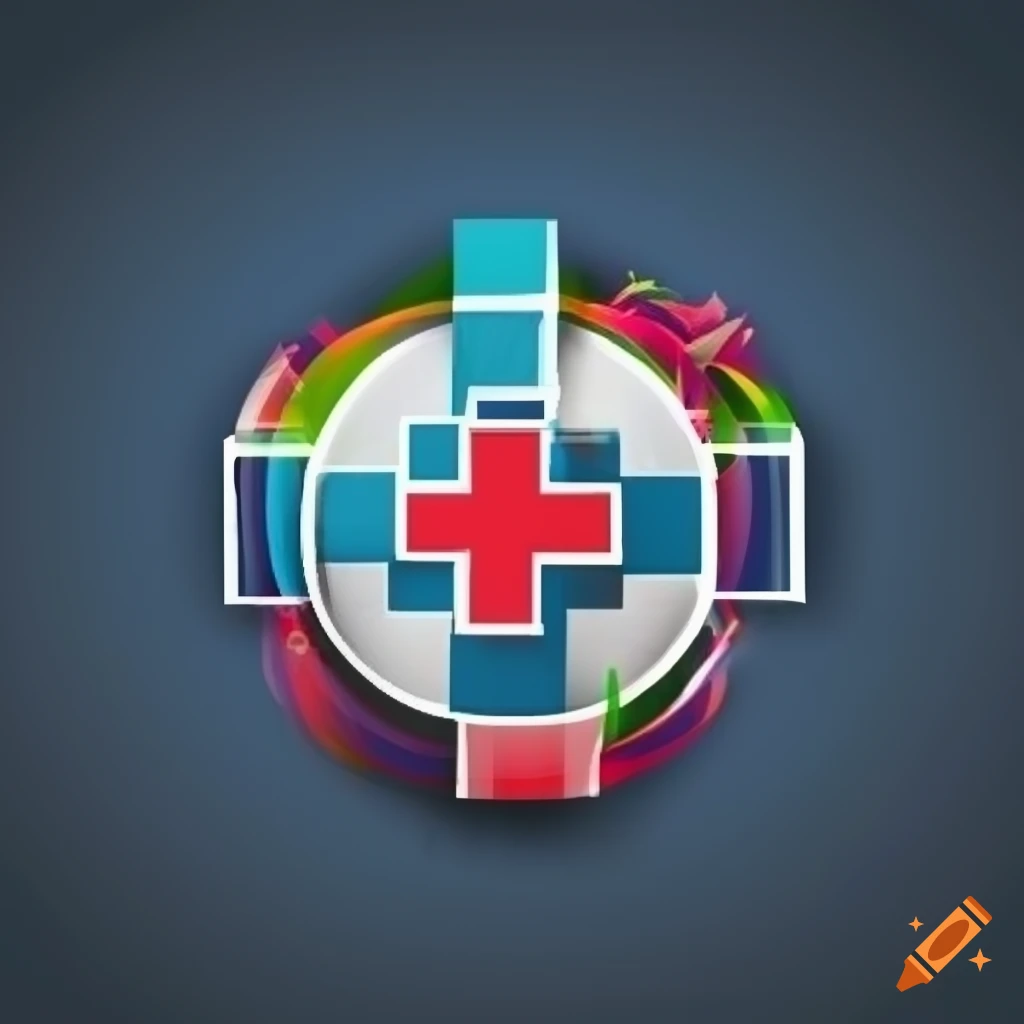 Logo of a school first aid team on Craiyon