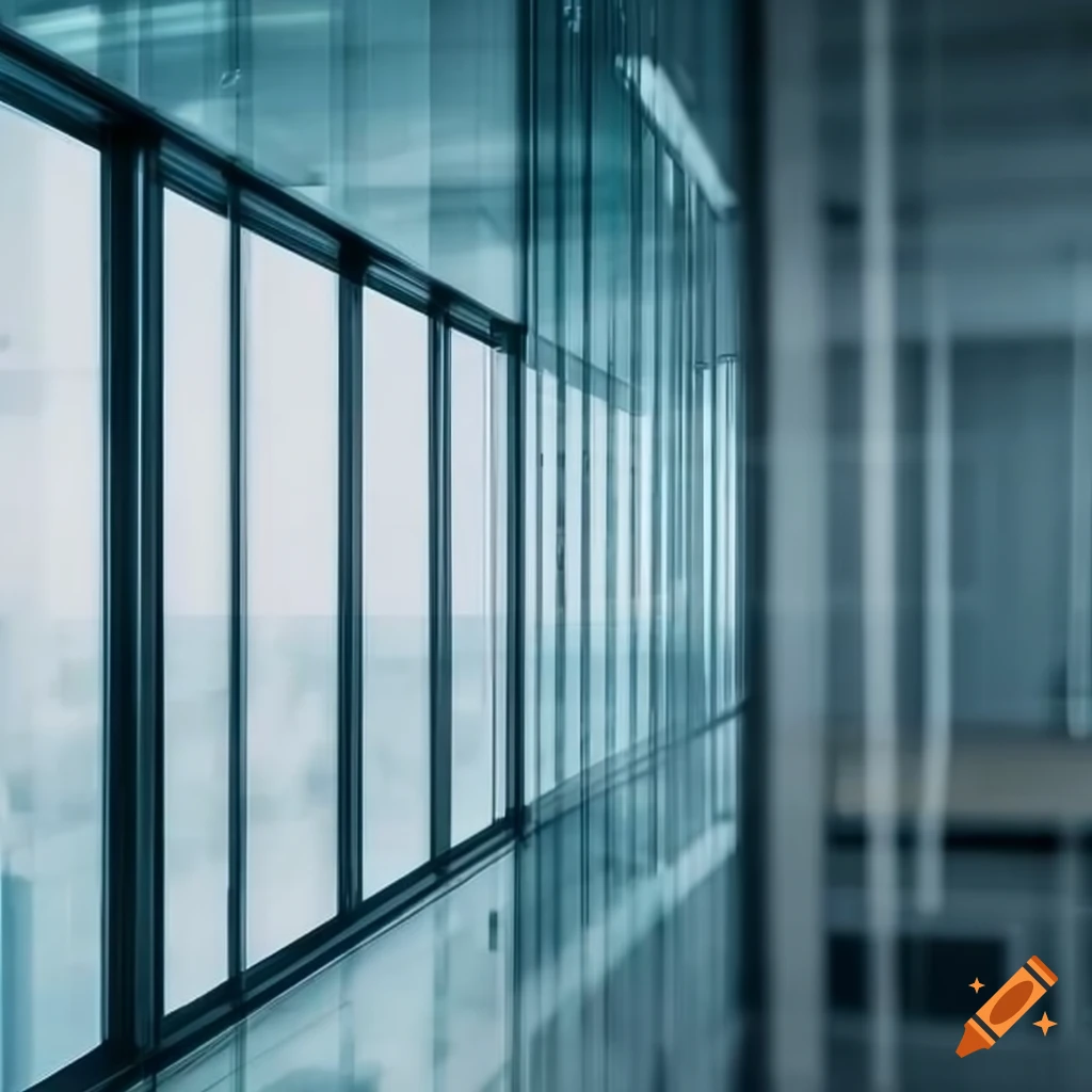 Open Plan Office With Transparent Glass Walls On Craiyon open-plan-office-with-transparent-glass-walls-on-craiyon