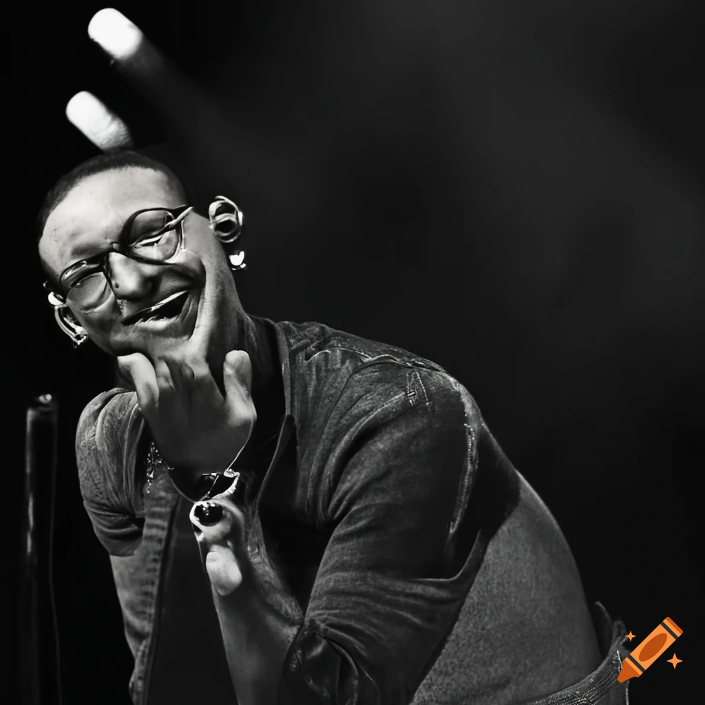 Chester bennington singing with layne staley on Craiyon