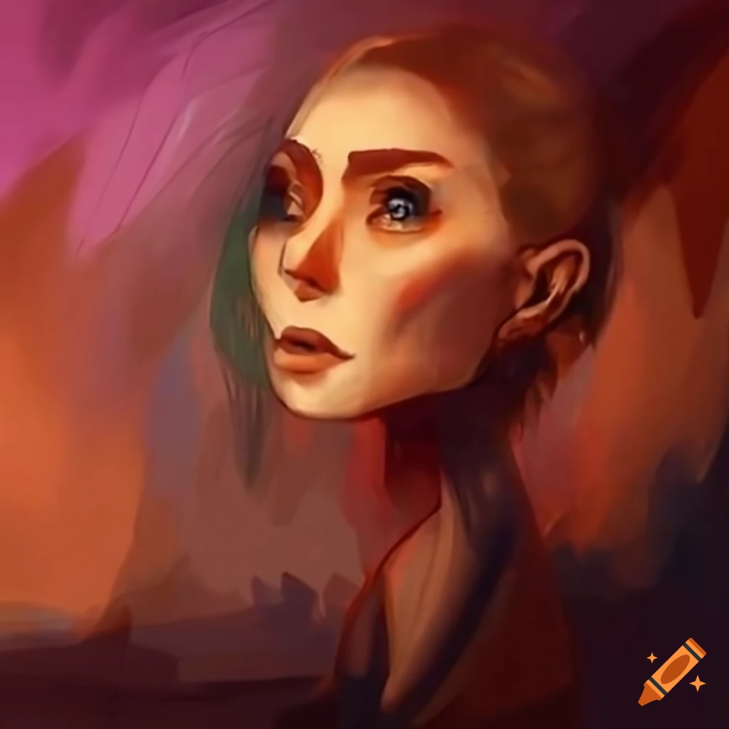 Fantasy realm exploration on Craiyon