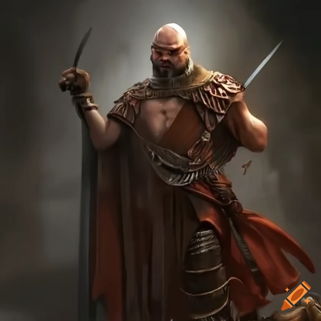 European warrior on Craiyon