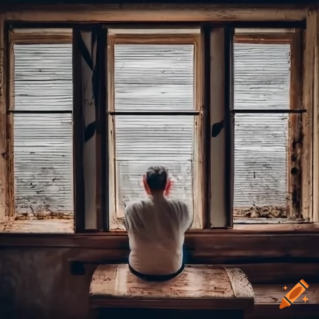 Contrast between old and new windows on Craiyon