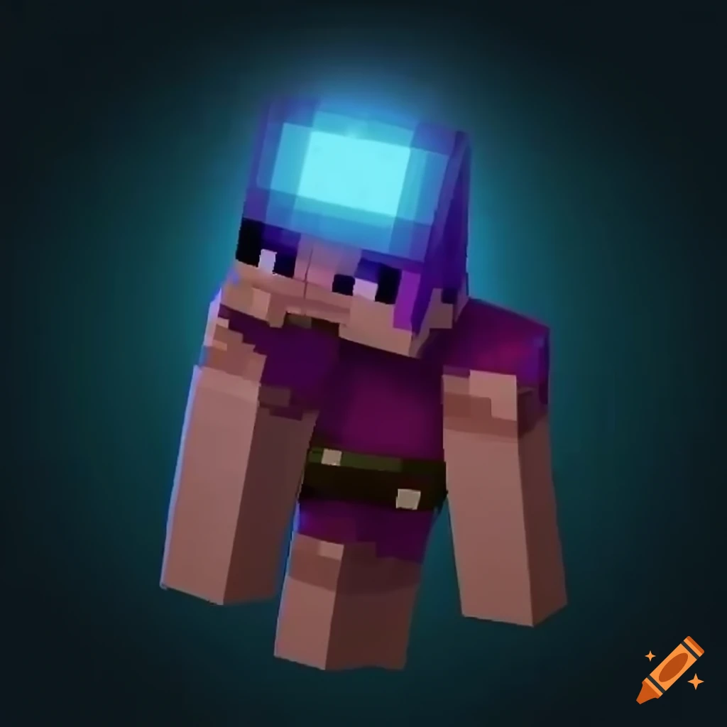 Minecraft multiverse adventure logo on Craiyon