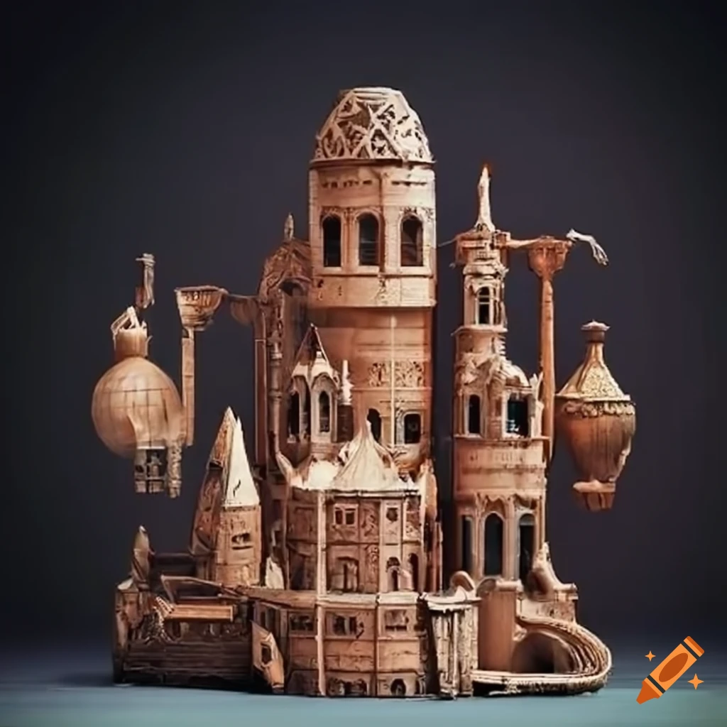 Building elaborate worlds on Craiyon