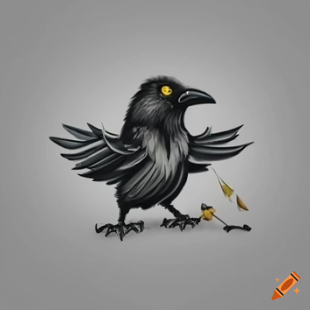 Sankofa bird logo concept in black and white on Craiyon