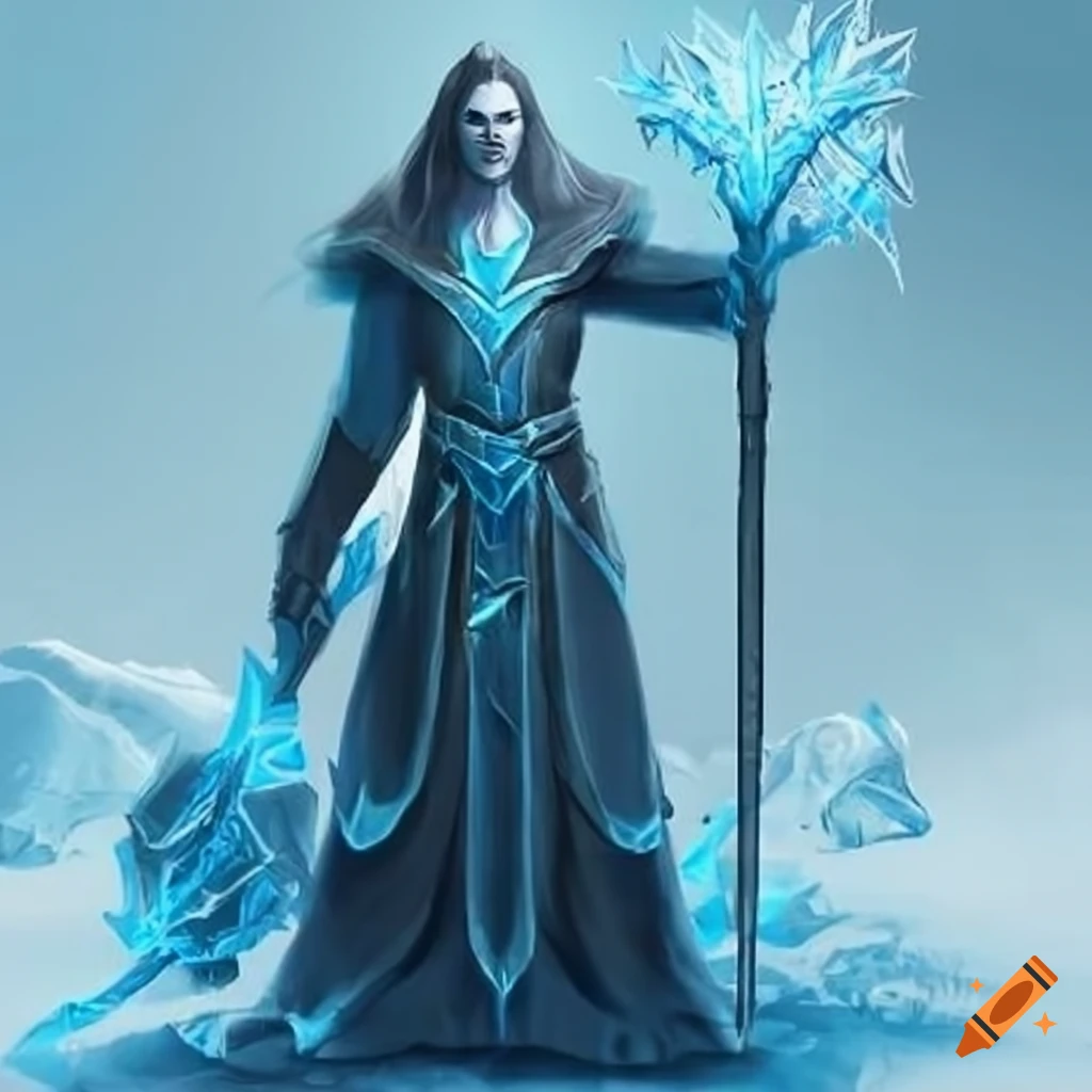 Image of a frost wizard sorcerer