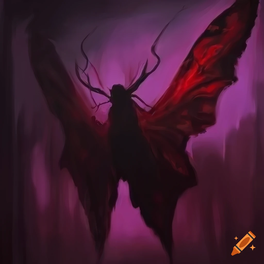 The moth cultist simulator on Craiyon