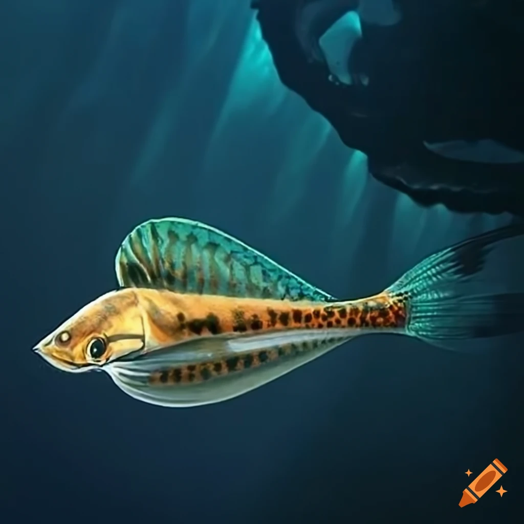 Image of a nitroanglerfish on Craiyon