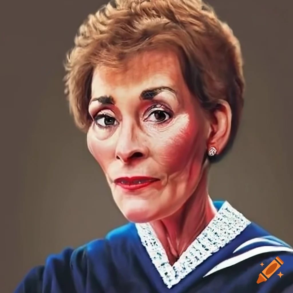 Satirical image of judge judy as a sailor on Craiyon