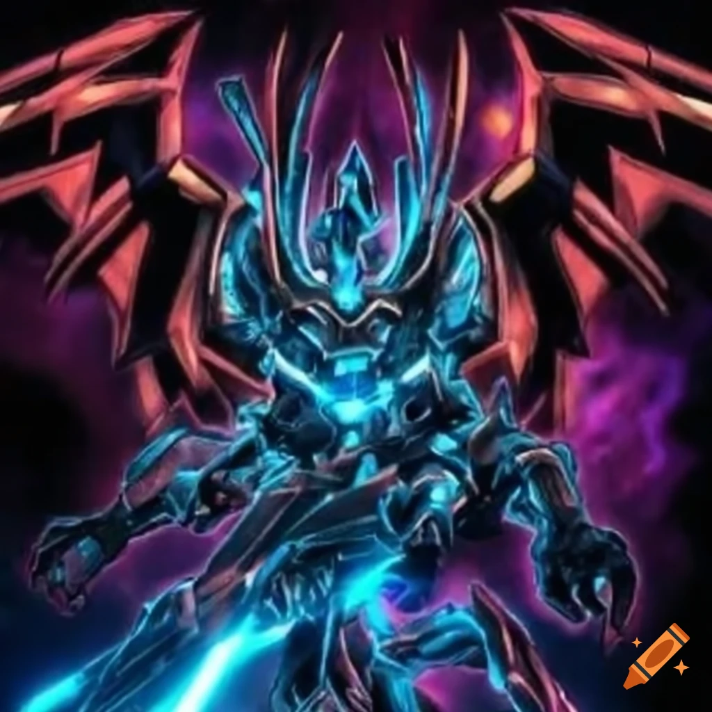 Yu-gi-oh! card art in hd full screen on Craiyon