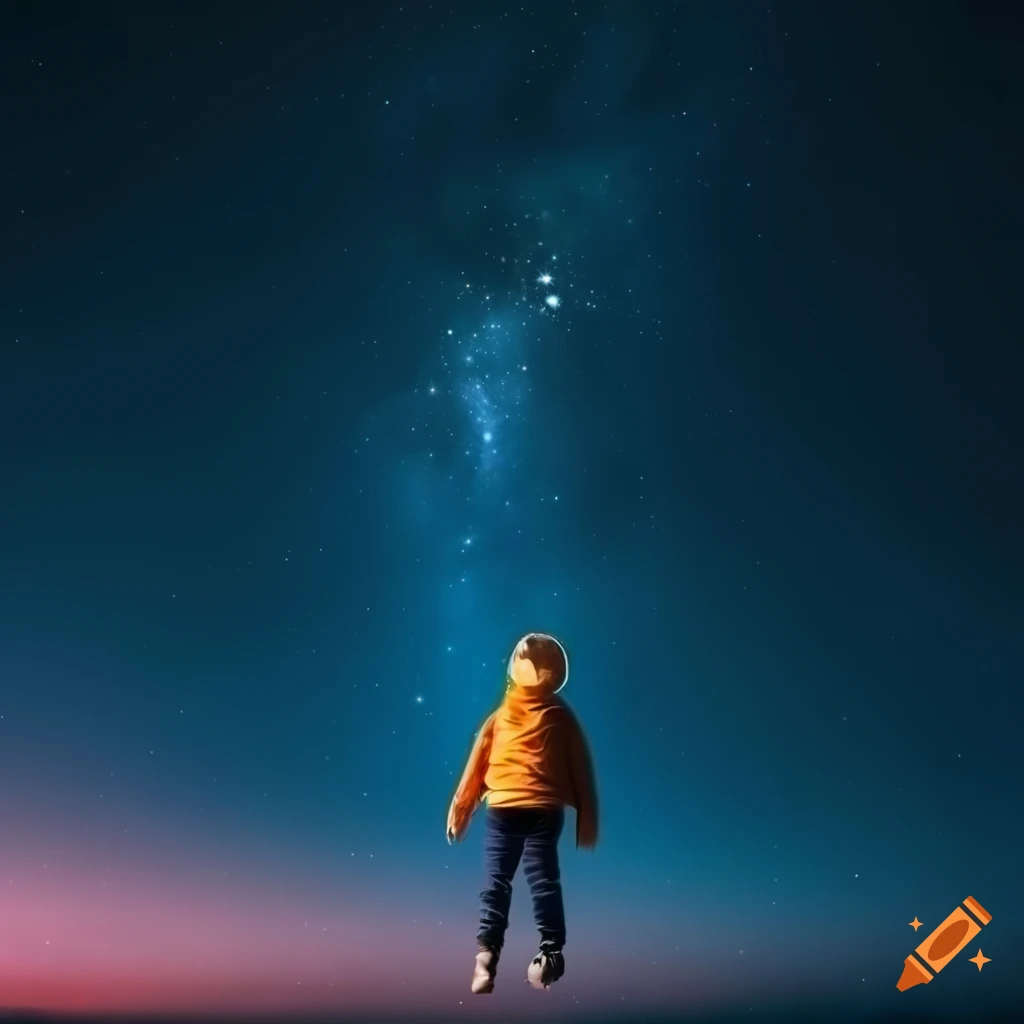 Person jumping out of a plane on Craiyon