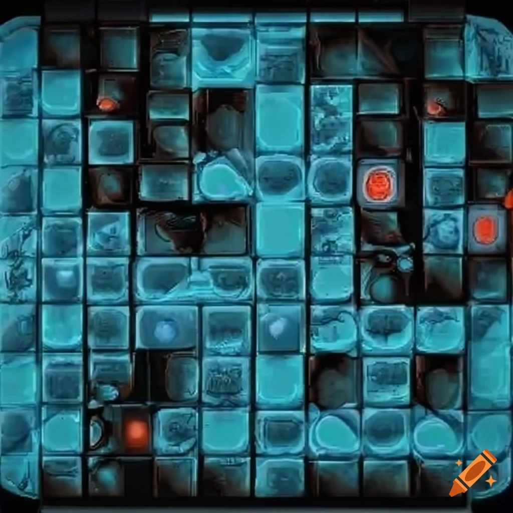 Bubble tile design for a 2d platform game on Craiyon