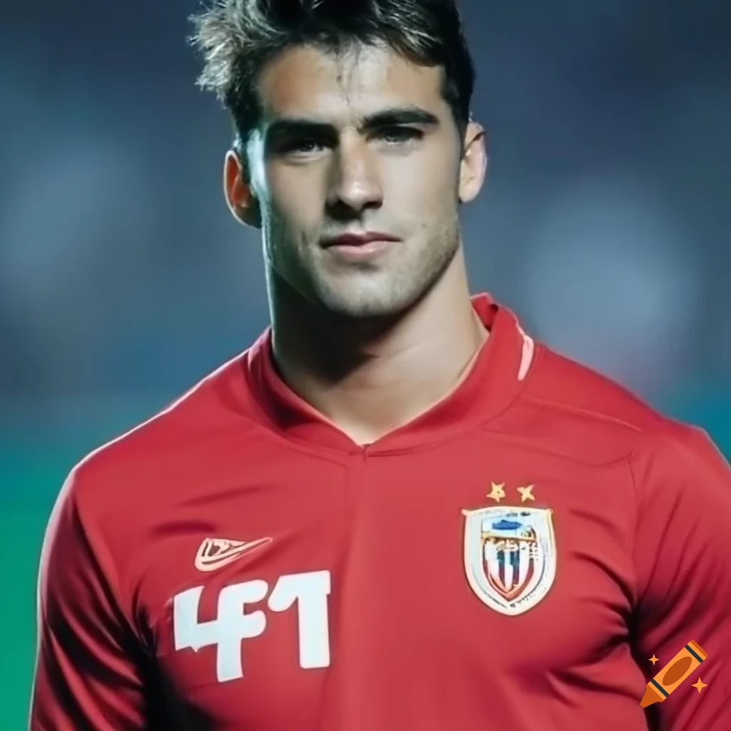 Portrait of an athletic club bilbao football player on Craiyon