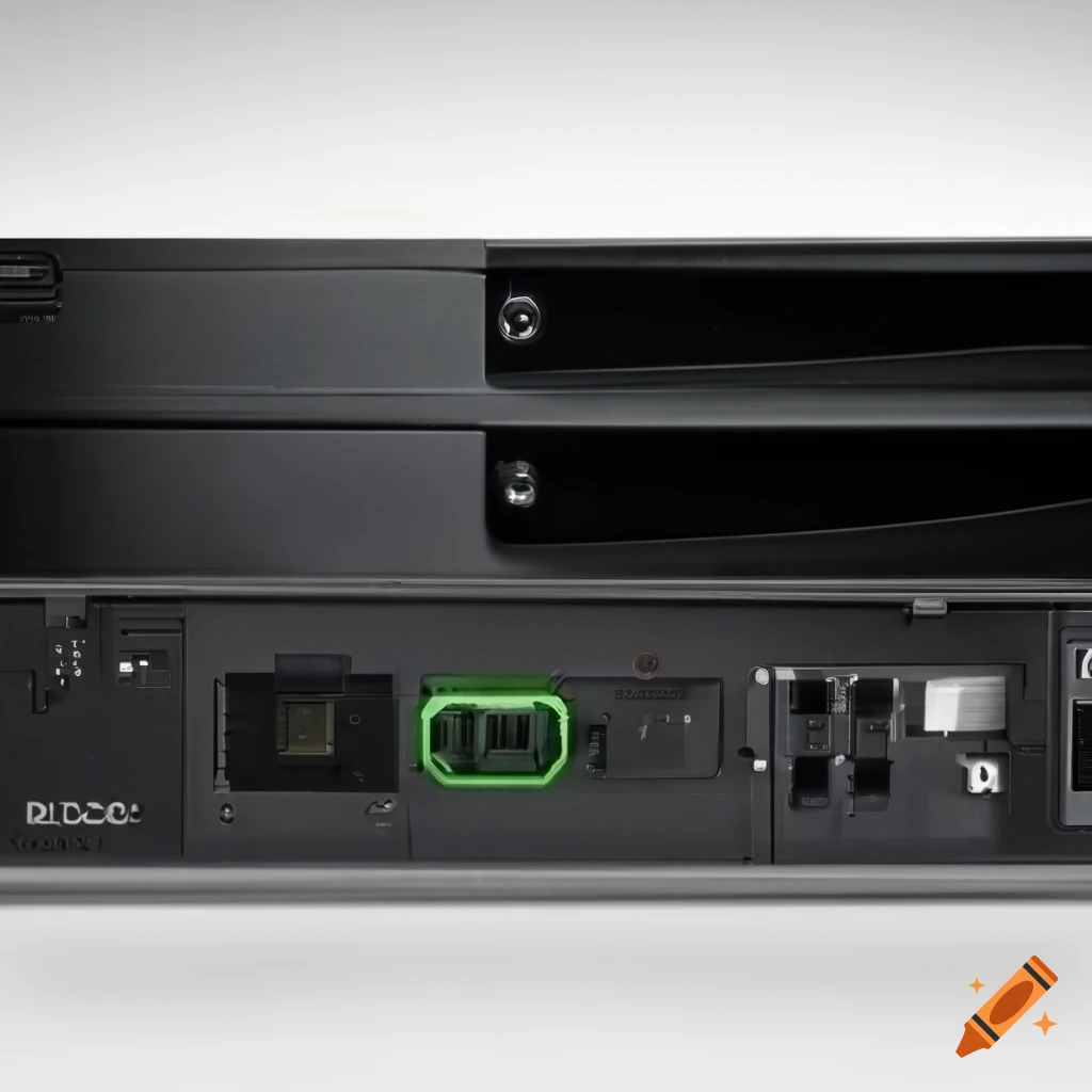 Illustration of external servers and networking on Craiyon