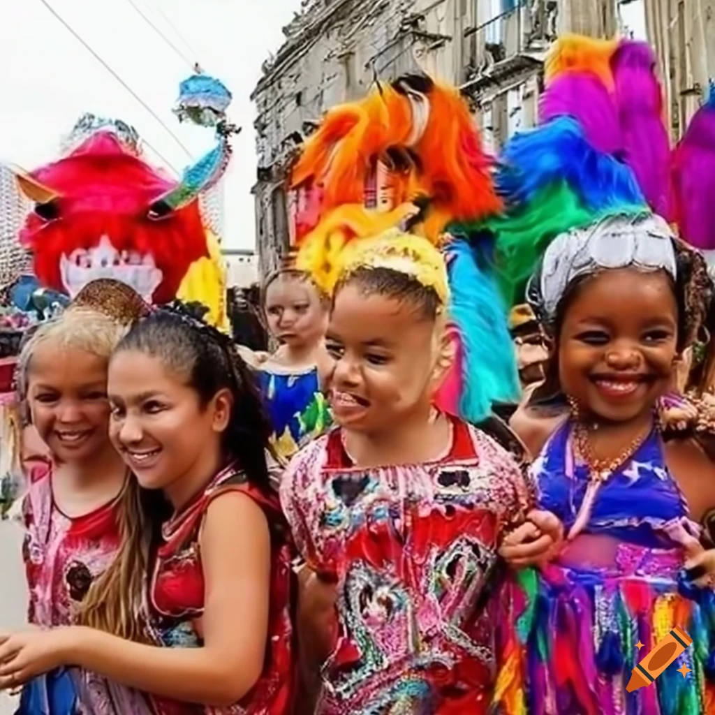 Real-world carnivals on Craiyon
