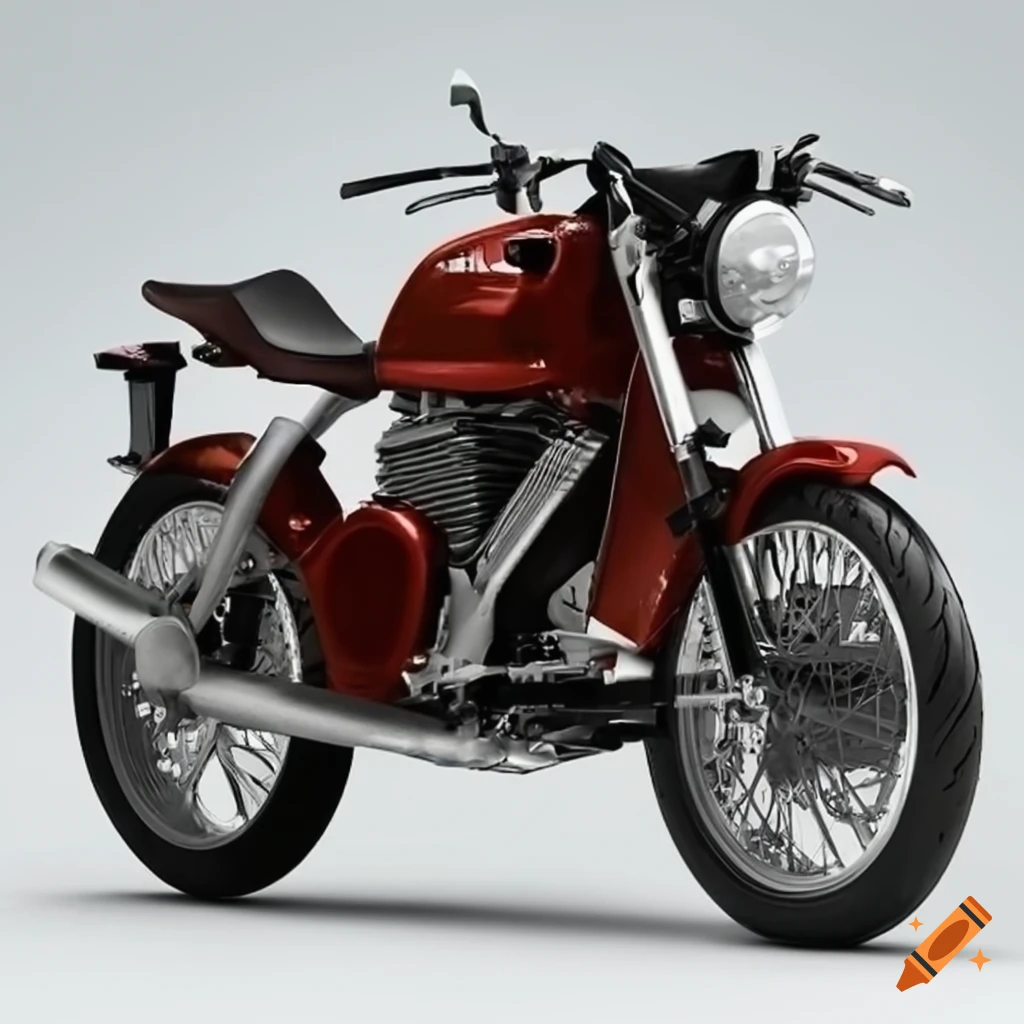 Benelli imperial 400 motorcycle on Craiyon