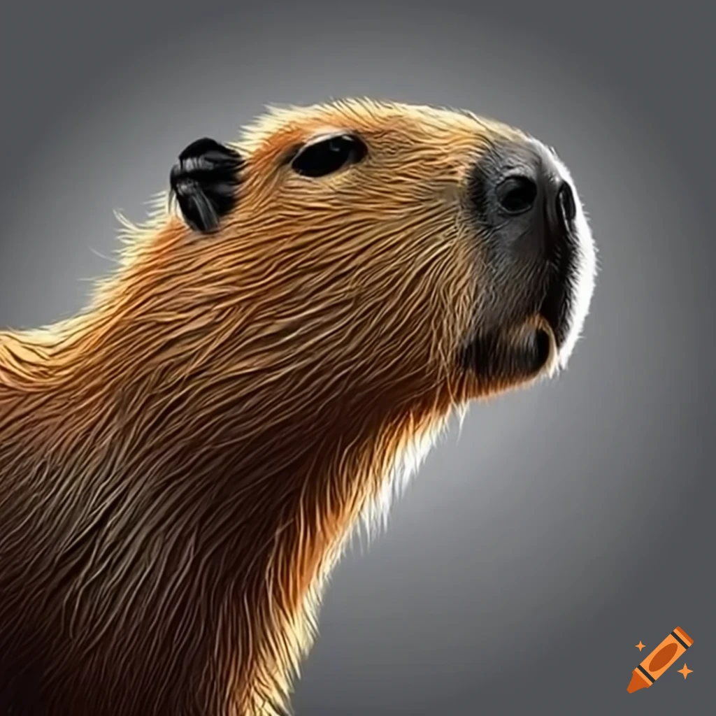 Capybara reading a statistics book