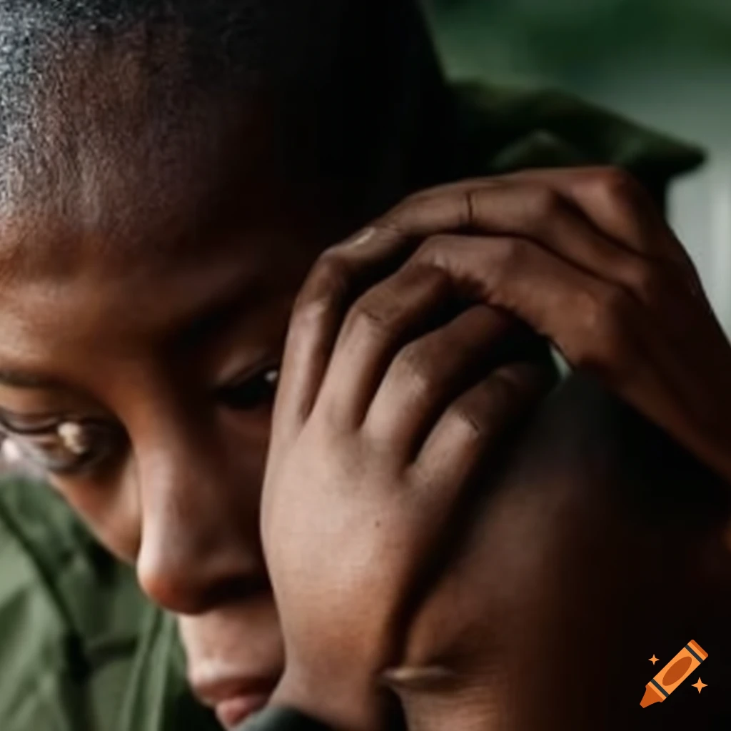 Abstract illustration representing conflict on Craiyon