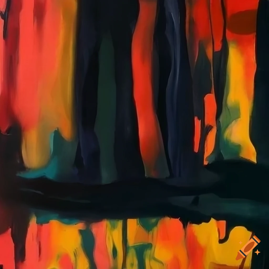 Abstract art representing joy and happiness on Craiyon