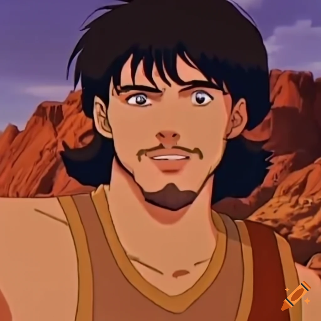 Anime style illustration of jacob elordi and chris pratt as airbender ...