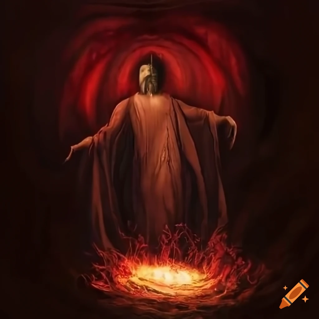 Generate an image that depicts a biblically accurate representation of ...