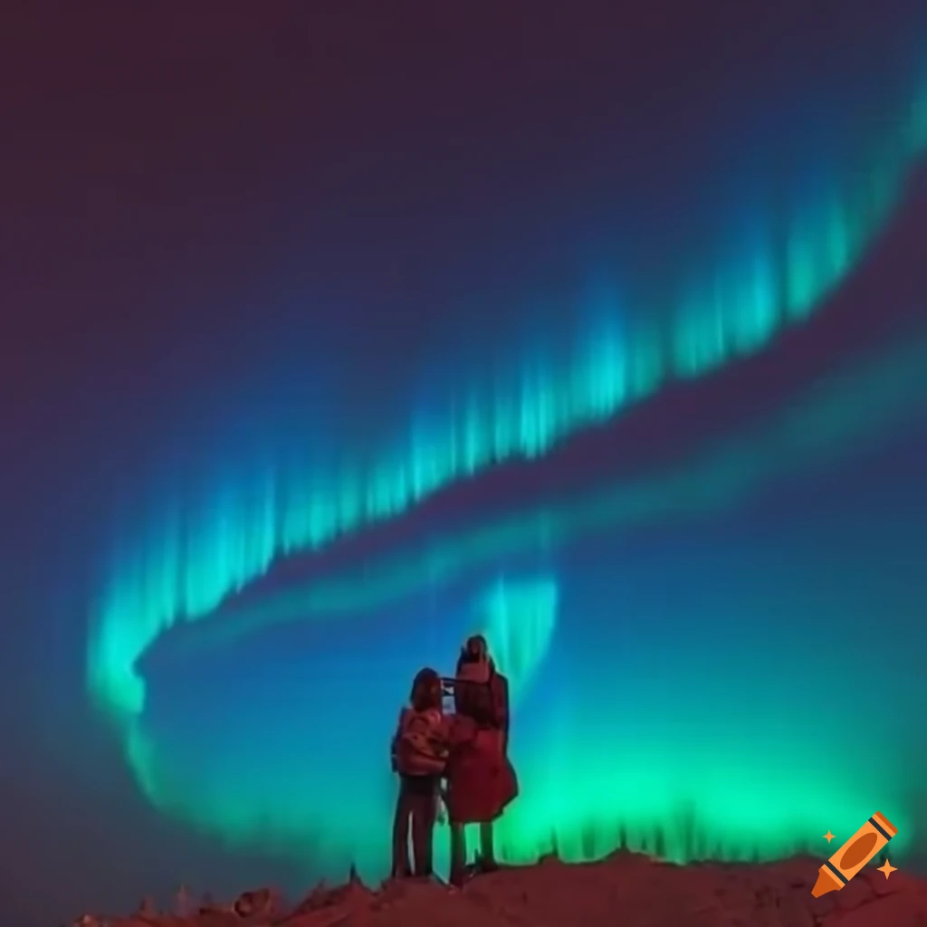 Летний пейзаж с туристом на фоне гор On Craiyon