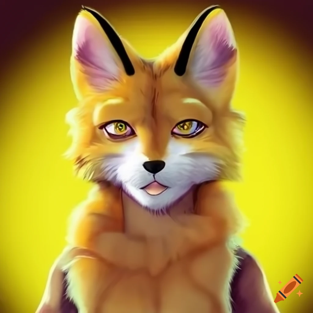 Yellow furry animal on Craiyon