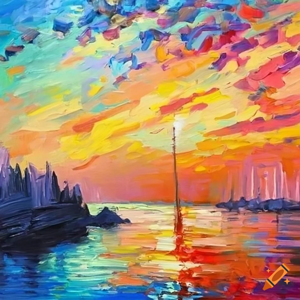 Impressionist painting on Craiyon