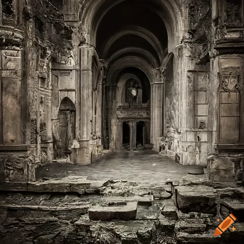 Exploring hidden ruins on Craiyon