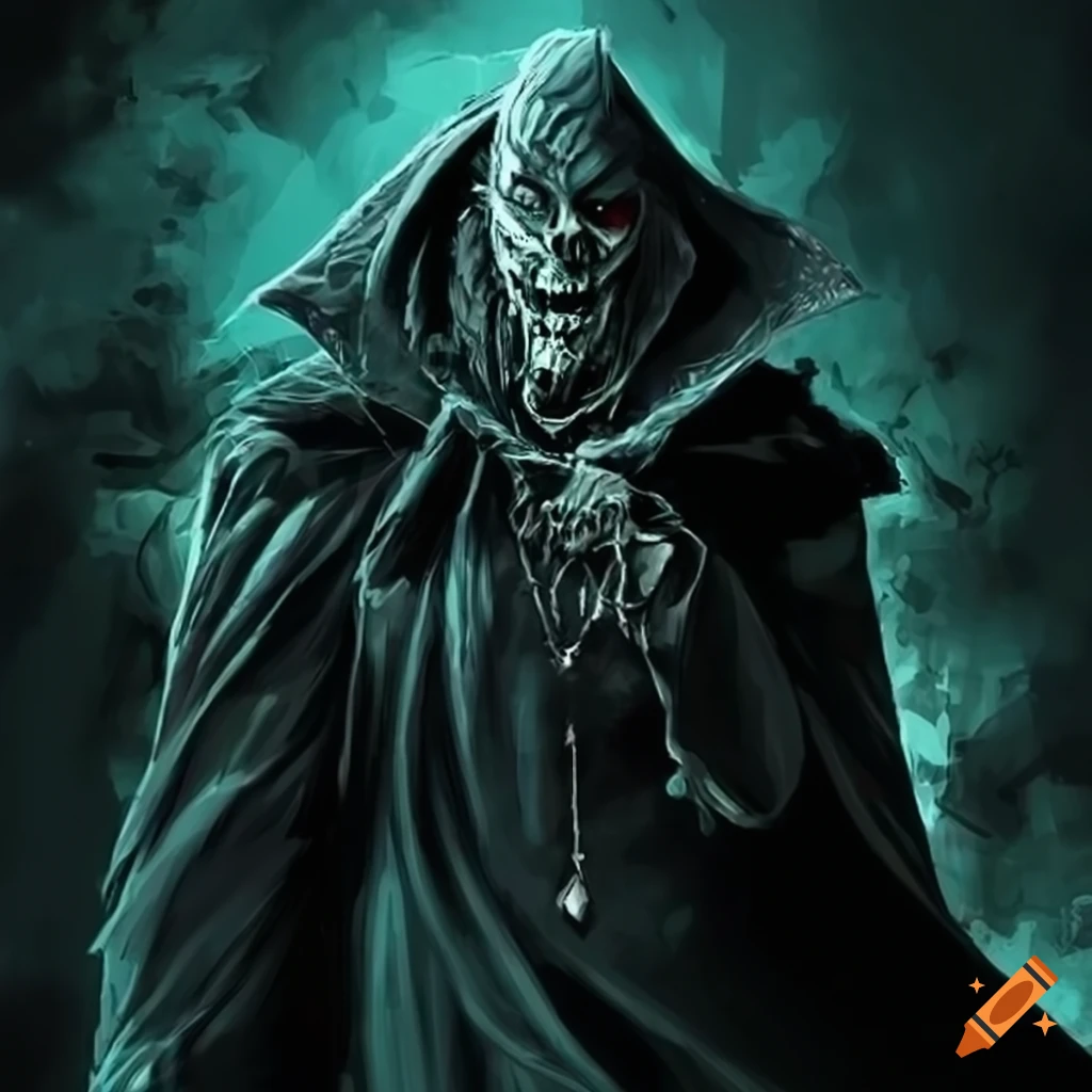 Hyper-realistic detailed red zombie from 1899 ivan bilibin illustration ...