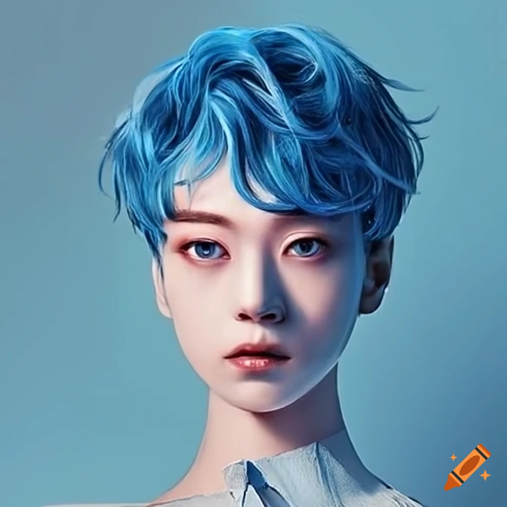 Abstract image with blue color