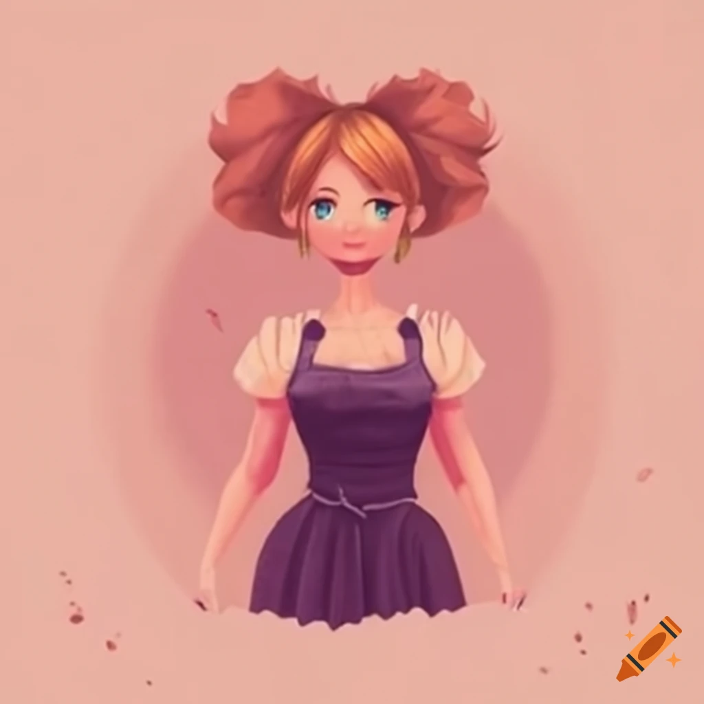 Puff sleeves on a dress