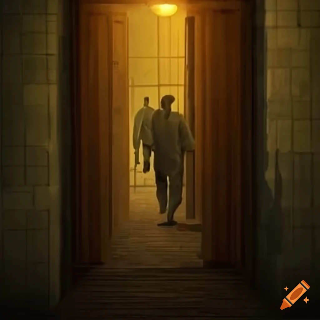 Prison escape simulation game on Craiyon