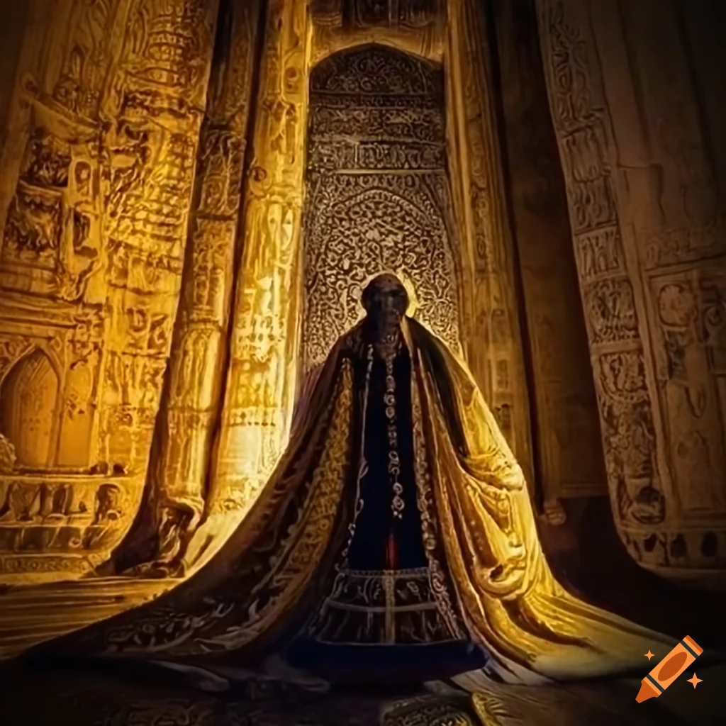 Image of kourosh, the king of persia on Craiyon