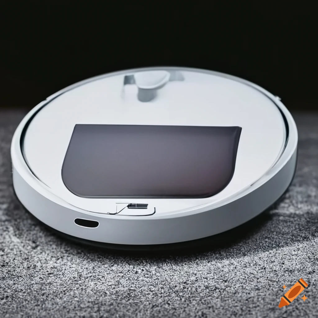 Robot vacuum cleaner on Craiyon