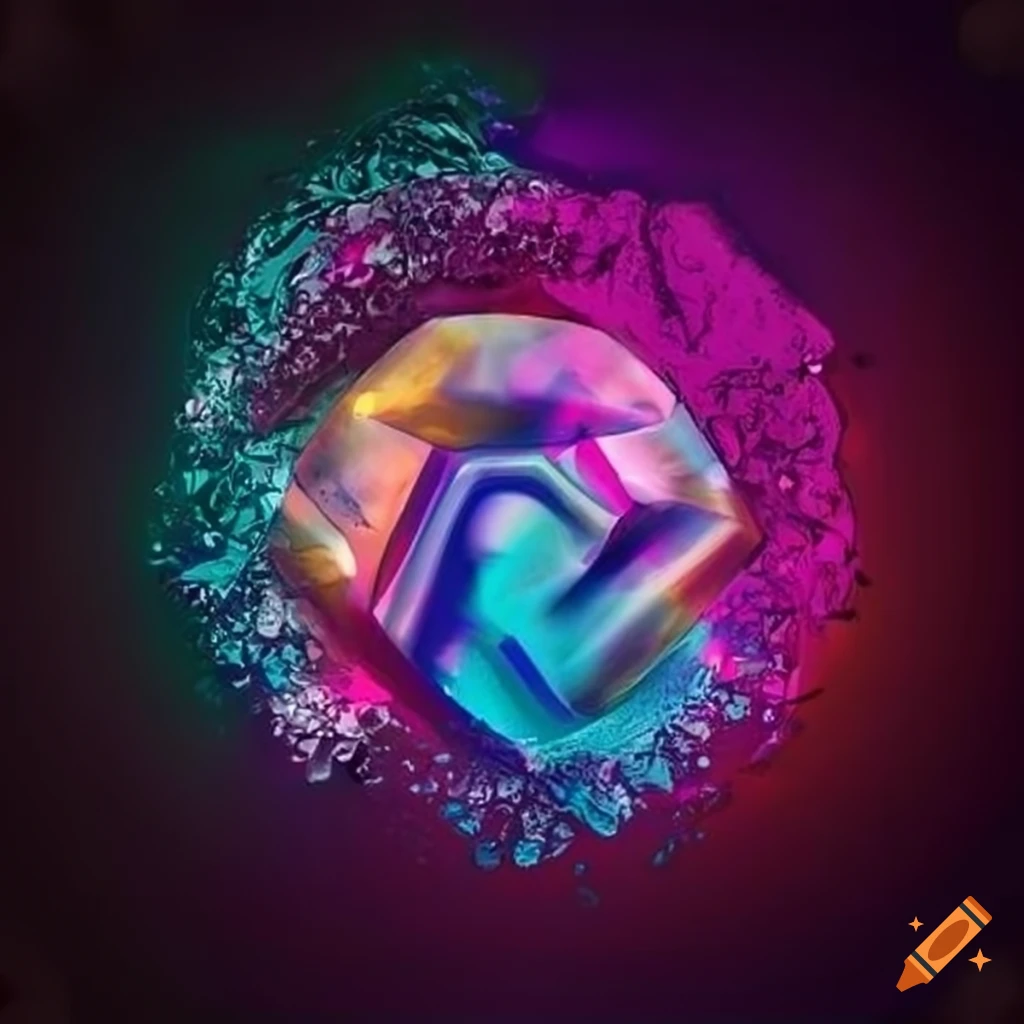 Vibrant logo symbolizing french gaming culture on Craiyon