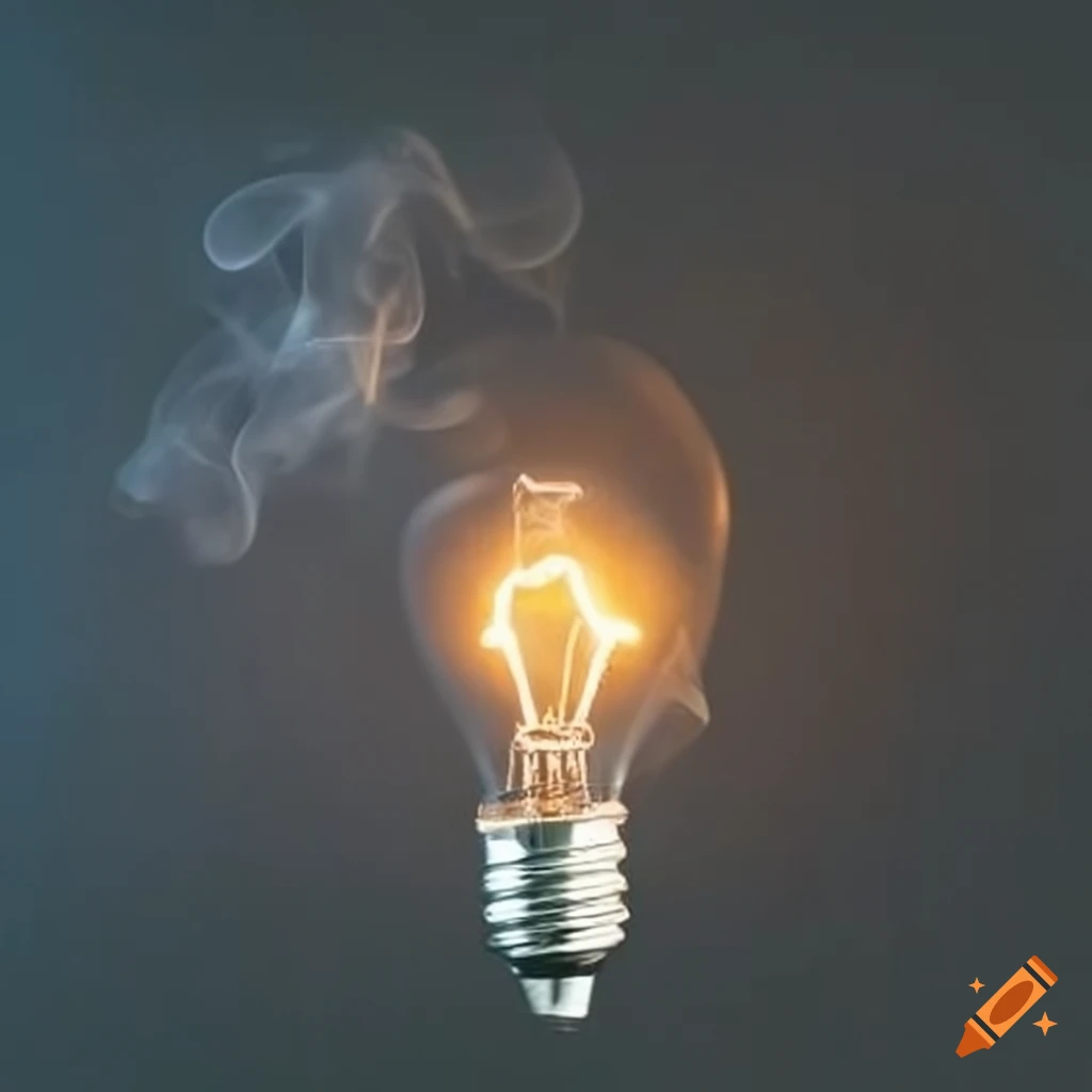 Smoky lightbulb