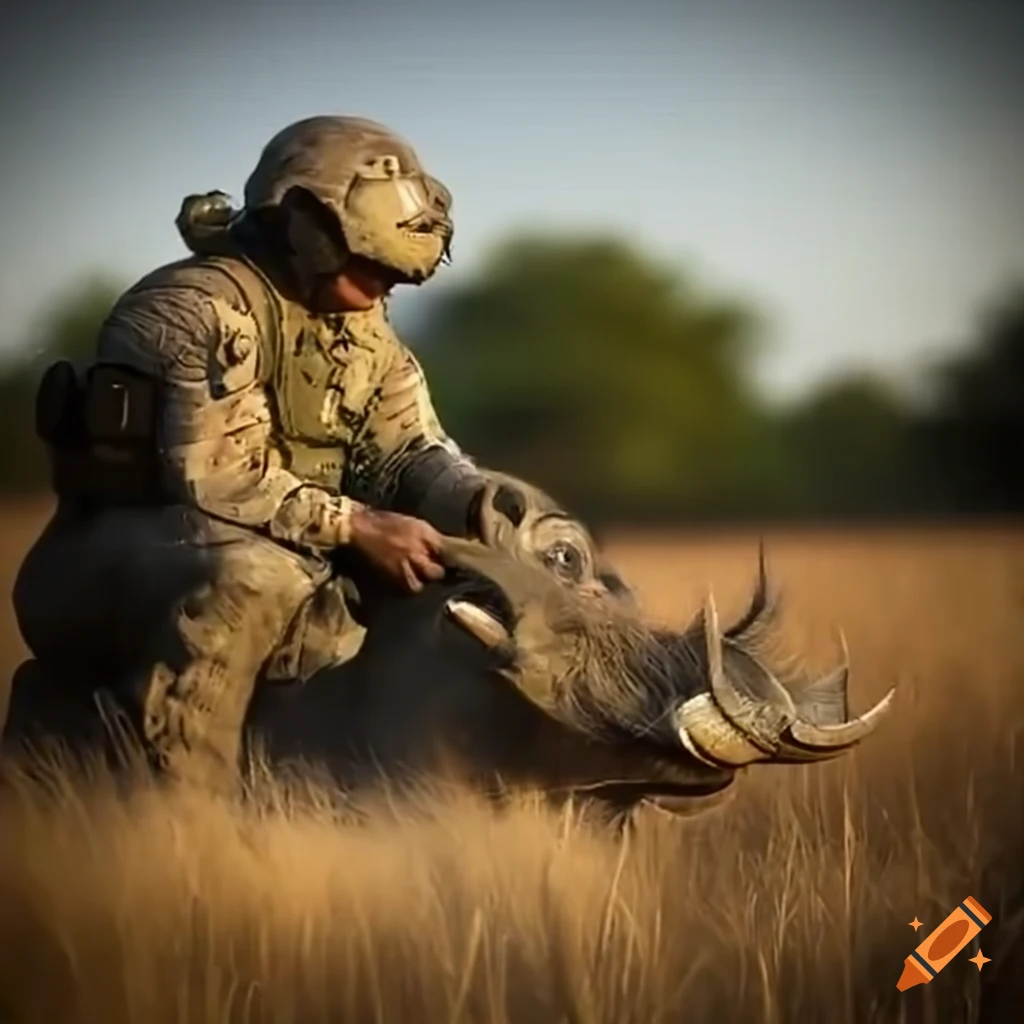 Master chief driving a warthog with cortana on Craiyon