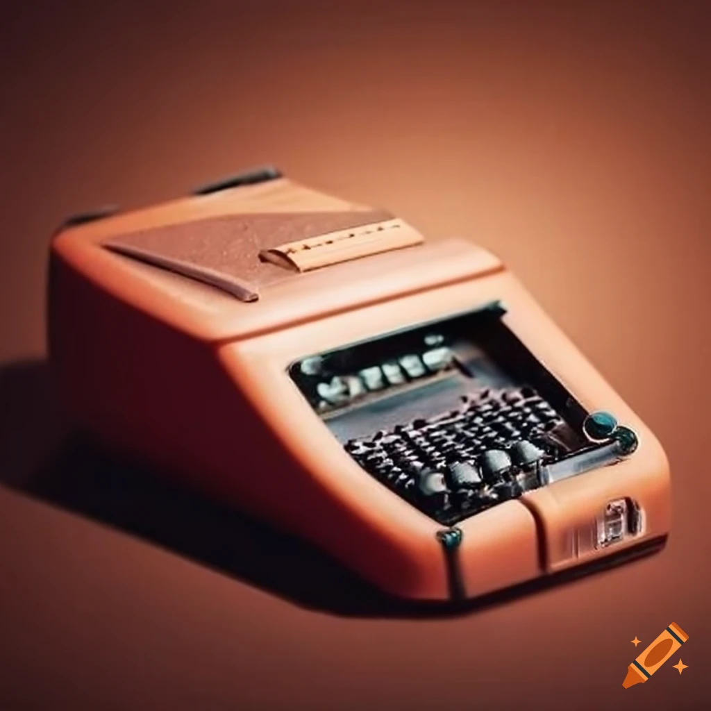 A compact and efficient writing machine on Craiyon