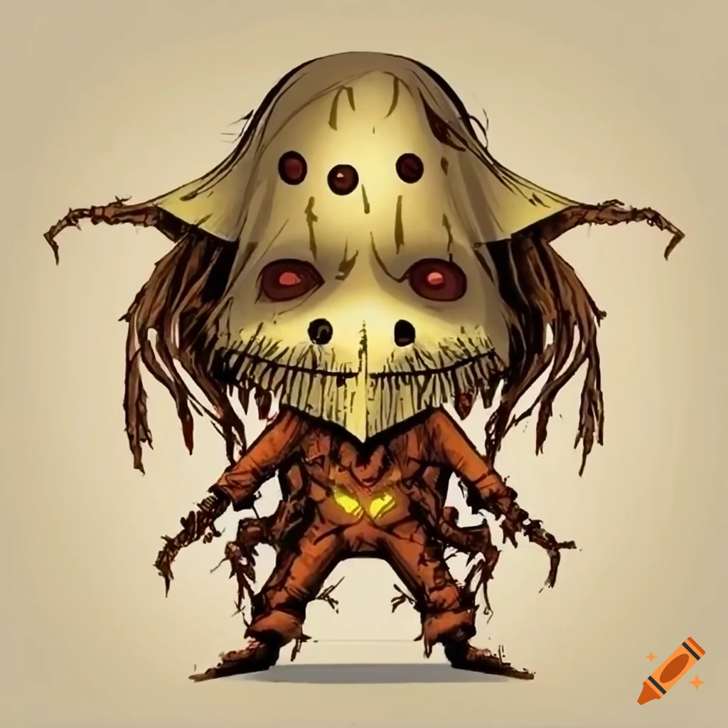 Dc comics the scarecrow on Craiyon